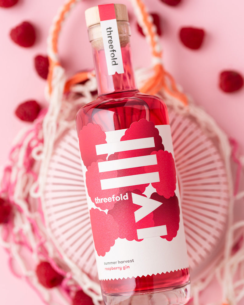 Threefold Raspberry Gin | Shop Now – Threefold Distilling