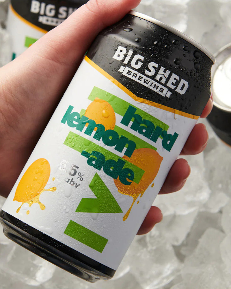 Big Shed Hard Lemonade | Order Online – Threefold Distilling