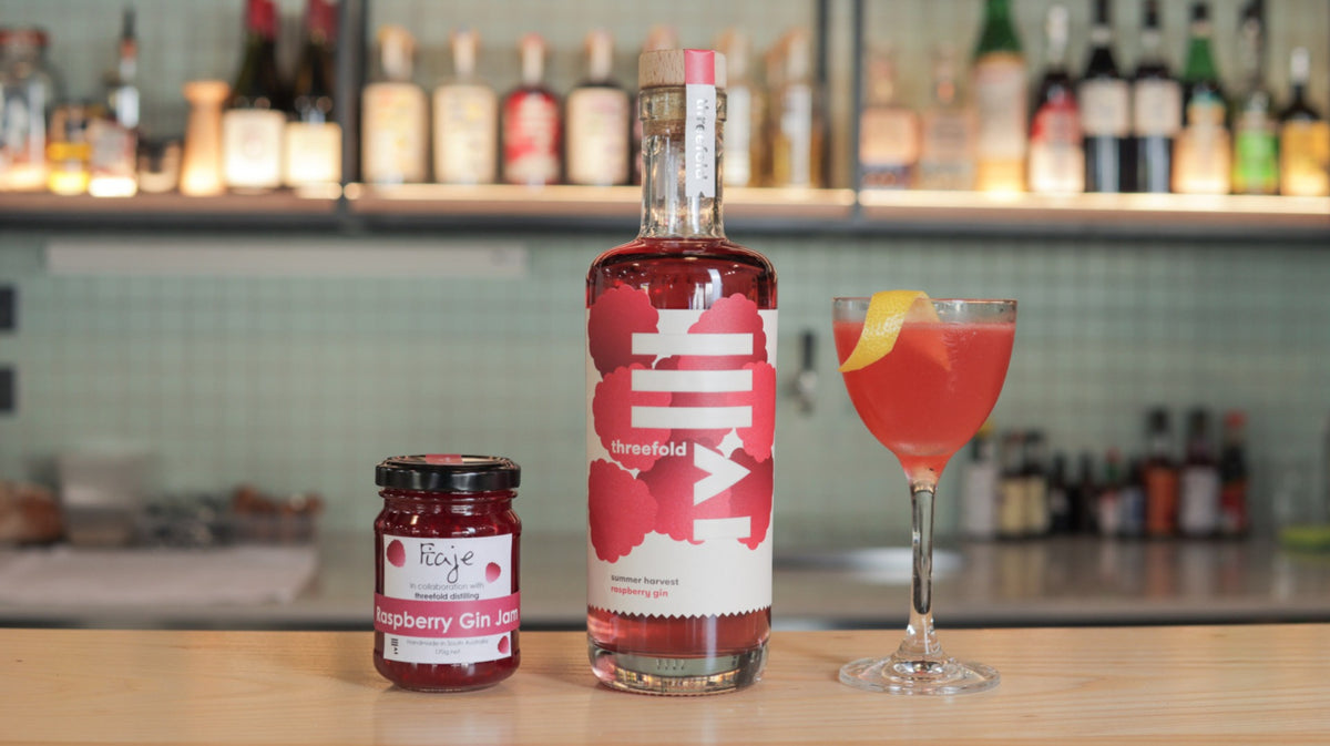 Raspberry Gin Cocktail Gift Pack | Shop Now – Threefold Distilling