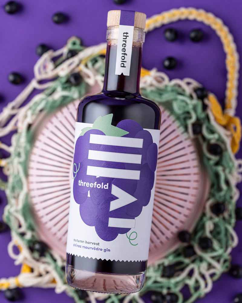 Threefold Shiraz Gin - Order Online – Threefold Distilling